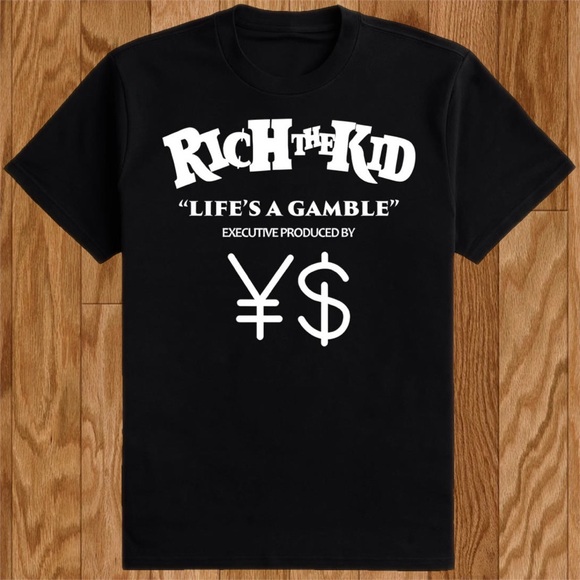 Urban Outfitters | Shirts | Mens Size Xl Rich The Kid T Shirt Lifes A ...